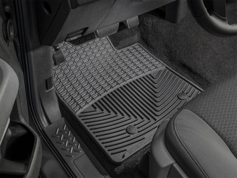 WeatherTech 2013 Jeep Grand Cherokee Front Rubber Floor Mats Black Auto Mafia Racing