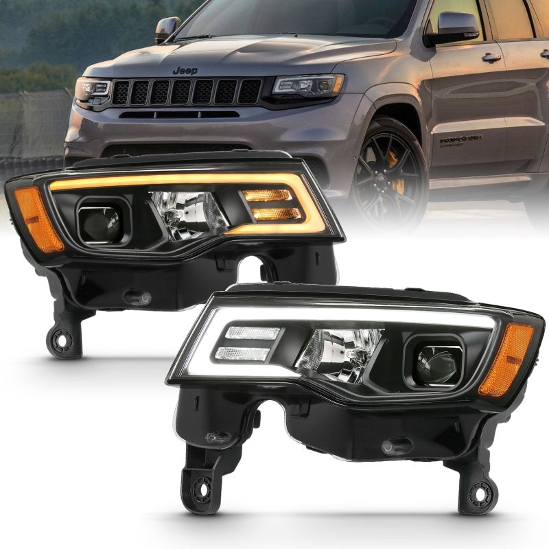 2017 jeep grand cherokee led headlights store