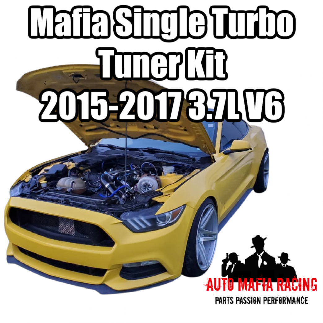 Mafia Single Turbo Kit - Tuner Kit (15-17 3.7L V6 Mustang) – Auto Mafia ...